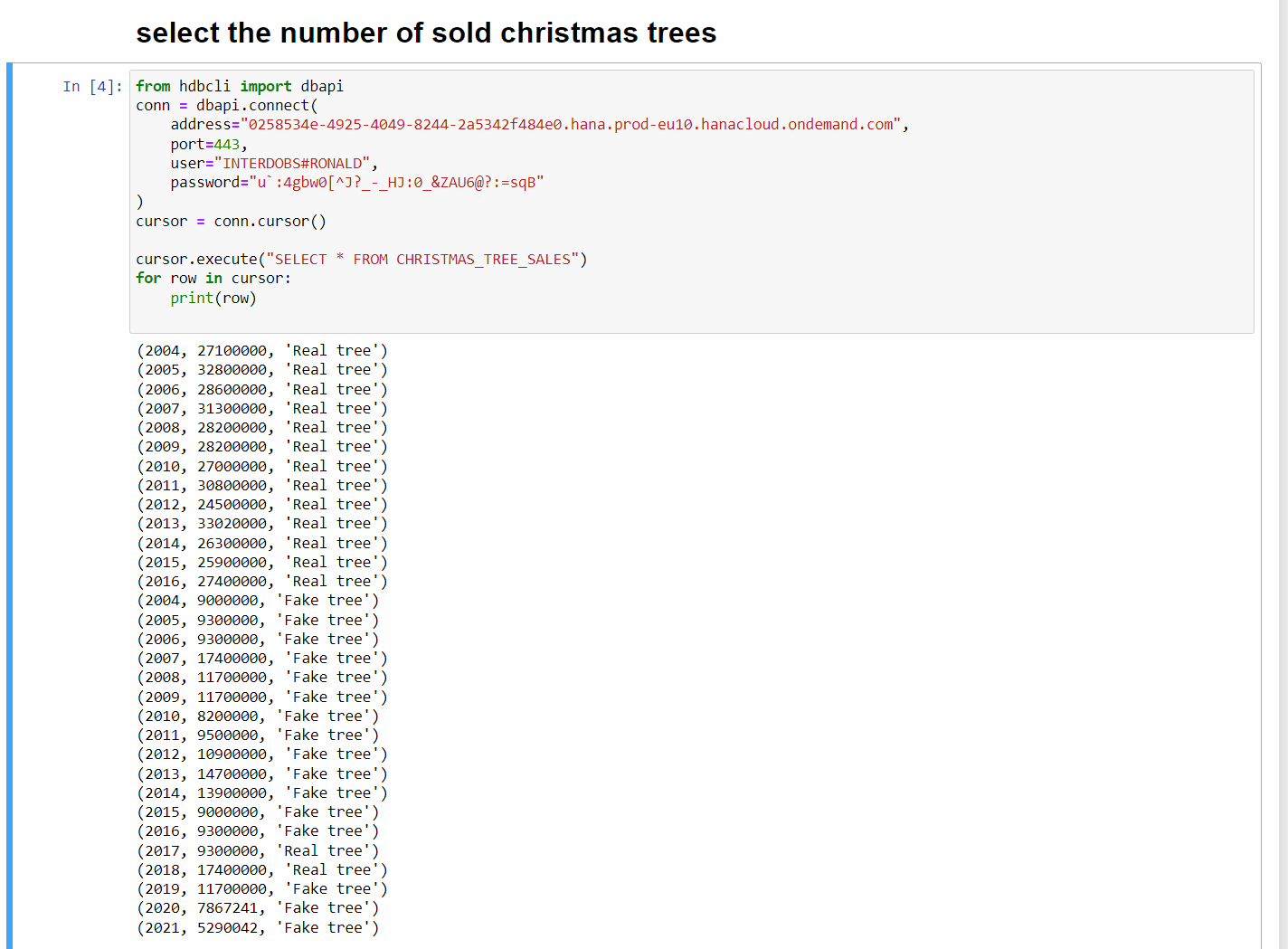 ChatGPT, SAP HANA and Jupyter notebooks, a match made in heaven ...